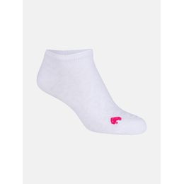LIEBLINGSST&Uuml;CK LIEBLINGSST&Uuml;CK Damen Kurzsocken "Lovely Socks "AmilaL" aus Baumwollmix", Gr. 39100, wei&szlig;, Baumwolle, Elasthan, Polyamid, Socken, mit Baumwoll-Anteil