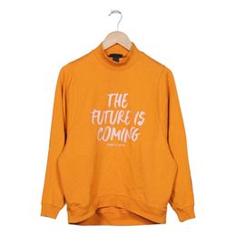MONKI Sweater Damen Gr&ouml;&szlig;e S Second Hand orange