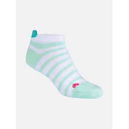 LIEBLINGSST&Uuml;CK LIEBLINGSST&Uuml;CK Damen Kurzsocken "Lovely Socks "GraceEP" aus Baumwollmix", Gr. 35507, mint, Baumwolle, Elasthan, Polyamid, Socken, mit Baumwoll-Anteil