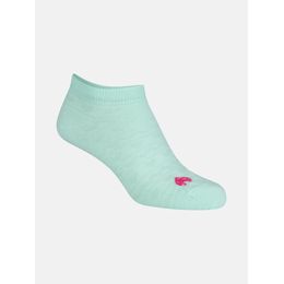 LIEBLINGSST&Uuml;CK LIEBLINGSST&Uuml;CK Damen Kurzsocken "Lovely Socks "AjoraL" aus Baumwollmix", Gr. 35507, mint, Baumwolle, Elasthan, Polyamid, Socken, mit Baumwoll-Anteil