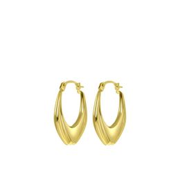 Lucardi Earrings 'Klassisch' female Gold size Onesize