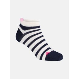 LIEBLINGSST&Uuml;CK Kurzsocken LIEBLINGSST&Uuml;CK "Lovely Socks "GraceEP" aus Baumwollmix", Damen, Gr. 35-38, 490, navy, Baumwolle, Elasthan, Polyamid, normal, Socken, mit Baumwoll-Anteil