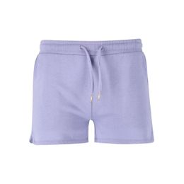 Shorts Endurance "Bastini", Jungen, Gr. 140, EURO-Gr&ouml;&szlig;en, lila, 65% Polyester, 35% Baumwolle, unifarben, normal, Hosen Shorts, mit Elastikbund