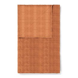 Essenza Plaid 'Julia' Herren Gr&ouml;&szlig;e 150x200_cm cognac