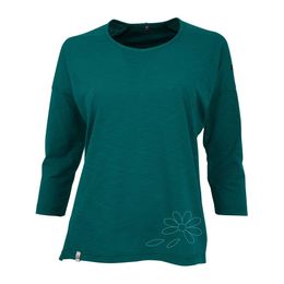 Maul Sport Funktionslongsleeve "Ini II" in Petrol - 61% | Gr&ouml;&szlig;e 38 | Damen-outdoor-tops-shirts