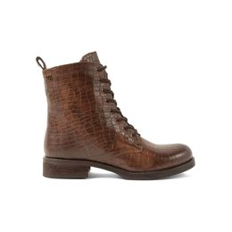 Lazamani Leder-Boots in Hellbraun - 51% | Größe 40 | Damen-stiefel