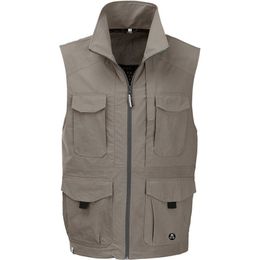 Maul Sport Funktionsweste "Gr&uuml;nten XT" in Khaki - 52% | Gr&ouml;&szlig;e 48 | Herren-outdoorjacken