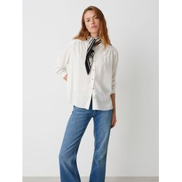 Opus Bluse in Wei&szlig; - 50% | Gr&ouml;&szlig;e 40 | Damen-blusen