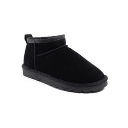 Gooce Leder-Winterboots "Mindy" in Schwarz - 46% | Gr&ouml;&szlig;e 38 | Damen-stiefel
