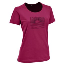 Maul Sport Funktionsshirt "Tegernsee" in Rot - 48% | Gr&ouml;&szlig;e 40 | Damen-outdoor-tops-shirts