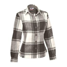 Maul Sport Funktionsbluse "Filzmoos" in Grau/ Weiß - 56% | Größe 44 | Damen-outdoor-tops-shirts