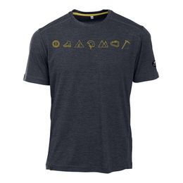 Maul Sport Funktionsshirt "Grinberg" in Dunkelblau - 43% | Gr&ouml;&szlig;e 46 | Herren-sportshirts