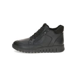 Caprice Leder-Sneakers in Schwarz - 43% | Größe 38 | Damen-sneakers