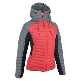 Maul Sport Steppjacke "Saas-Fee REC" in Rot/ Grau - 58% | Größe 50 | Damenjacken