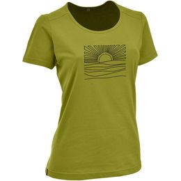 Maul Sport Funktionsshirt "Tegernsee" in Oliv - 39% | Gr&ouml;&szlig;e 46 | Damen-outdoor-tops-shirts