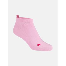 LIEBLINGSST&Uuml;CK LIEBLINGSST&Uuml;CK Damen Kurzsocken "Lovely Socks "KellyEP" aus Baumwollmix", Gr. 39315, rose, Baumwolle, Elasthan, Polyamid, metallisierte Fasern,