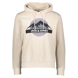 Jack & Jones Jack & Jones Hoodie in Creme - 62% | Gr&ouml;&szlig;e S | Herren-sweatshirts-jacken