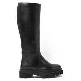 Lazamani Leder-Stiefel in Schwarz - 49% | Gr&ouml;&szlig;e 39 | Damen-stiefel