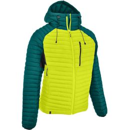 Maul Sport Stepp-Thermojacke "Kaunertal REC" in Petrol/ Limette - 56% | Gr&ouml;&szlig;e 48 | Herren-outdoorjacken
