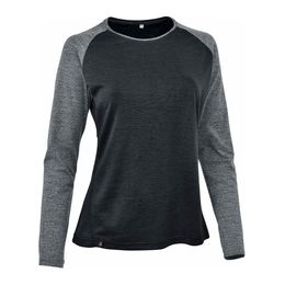 Maul Sport Funktionsshirt "Eibelkopf" in Anthrazit/ Schwarz - 52% | Gr&ouml;&szlig;e 44 | Damen-outdoor-tops-shirts