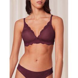 Triumph B&uuml;gelloser BH in Bordeaux - 55% | Gr&ouml;&szlig;e 75C | Damen-bhs
