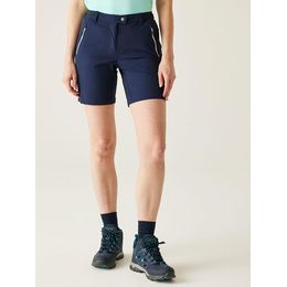 Regatta Funktionsshorts "Mountain II" in Dunkelblau - 80% | Gr&ouml;&szlig;e 44 | Damen-sporthosen