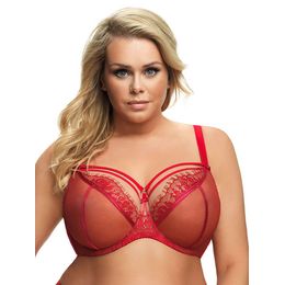 Gorsenia B&uuml;gel-BH in Rot - 30% | Gr&ouml;&szlig;e 85J | Damen-bhs