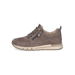 Caprice Leder-Sneakers in Taupe - 27% | Gr&ouml;&szlig;e 41 | Damen-sneakers
