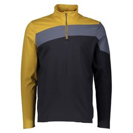 Killtec Funktionsshirt in Schwarz/ Ocker - 44% | Gr&ouml;&szlig;e M | Herren-sportshirts
