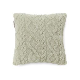 Descanso Kissen "Descanso" in T&uuml;rkis - 8% | Gr&ouml;&szlig;e 40x40 cm | Dekokissen