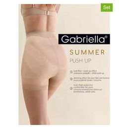 Gabriella 2er-Set: Shape-Hosen "Push-Up" in Beige - 11% | Größe XL | Damen-dessous