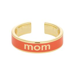 Design Letters Vergold. Ring "Mom" - 15% | Schmuck
