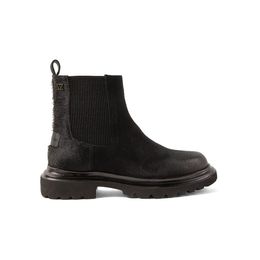 Lazamani Leder-Boots in Schwarz - 49% | Größe 38 | Damen-stiefel