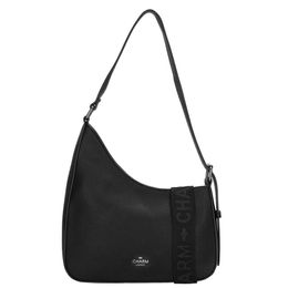 Charm Schultertasche "Montmartre" in Schwarz - (L)25 x (H)27 x (T)6 cm - 39% | Damen-taschen