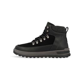 Wrangler Leder-Boots "Tommy" in Schwarz - 38% | Größe 45 | Herrenstiefel