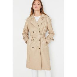 Trendyol Trenchcoat in Beige - 67% | Größe 38 | Damenjacken