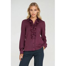 Nife Bluse in Lila - 78% | Gr&ouml;&szlig;e 40 | Damen-blusen