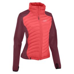 Maul Sport Hybridjacke "F&uuml;gen XT" in Rot - 56% | Gr&ouml;&szlig;e 36 | Damen-outdoorjacken