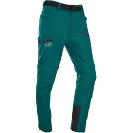 Maul Sport Zipp-Off-Trekkinghose "Eiger" in Petrol - 52% | Gr&ouml;&szlig;e 58 | Herren-outdoorhosen