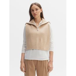Opus Pullunder in Beige - 58% | Damen-pullover-cardigans