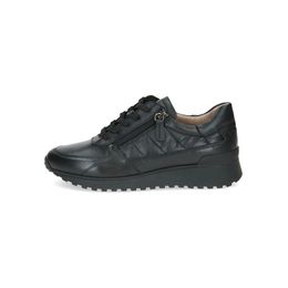 Caprice Leder-Sneakers in Schwarz - 45% | Gr&ouml;&szlig;e 39 | Damen-sneakers