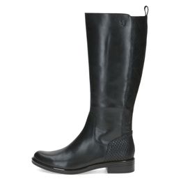 Caprice Leder-Stiefel in Schwarz - 40% | Gr&ouml;&szlig;e 42 | Damen-stiefel