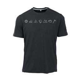 Maul Sport Funktionsshirt "Grinberg Fresh" in Anthrazit - 43% | Gr&ouml;&szlig;e 46 | Herren-sportshirts
