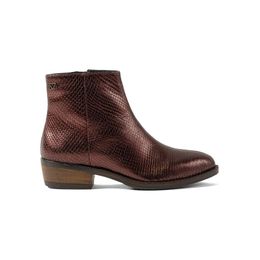 Lazamani Leder-Boots in Rot - 50% | Größe 40 | Damen-stiefel