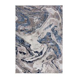 Flair Rugs Teppich in Dunkelblau/ Grau - 66% | Gr&ouml;&szlig;e 160x230 cm |
