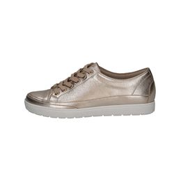 Caprice Leder-Sneakers in Gold - 48% | Größe 38 | Damen-sneakers