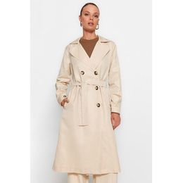 Trendyol Trenchcoat in Sand - 62% | Größe 42 | Damenjacken