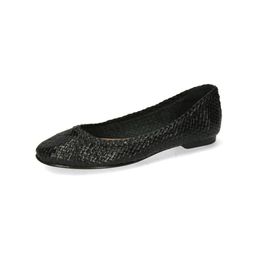 Melvin & Hamilton MELVIN & HAMILTON Leder-Ballerinas "Kate 5" in Schwarz - 56% | Gr&ouml;&szlig;e 38 | Damen-ballerinas