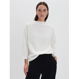 someday Longsleeve "Kelby" in Wei&szlig; - 53% | Gr&ouml;&szlig;e 40 | Damen-tops