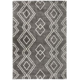 Flair Rugs Teppich in Hellgrau - 59% | Gr&ouml;&szlig;e 80x150 cm |